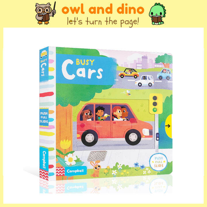 Busy Cars (Interactive Boardbook) | Lazada PH