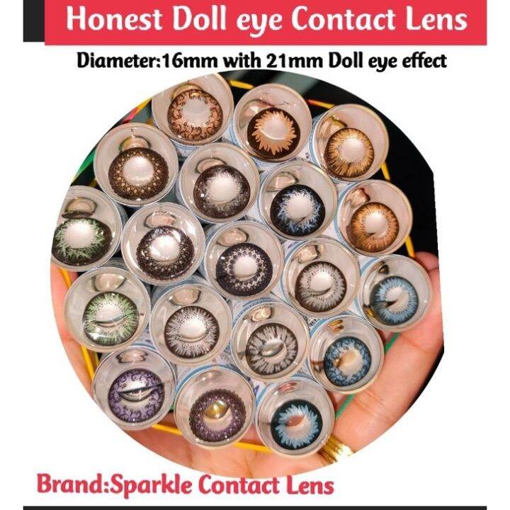 【The New! 】 Honest Big Doll eye CONTACT LENS real 16mm with 21mm dolly ...