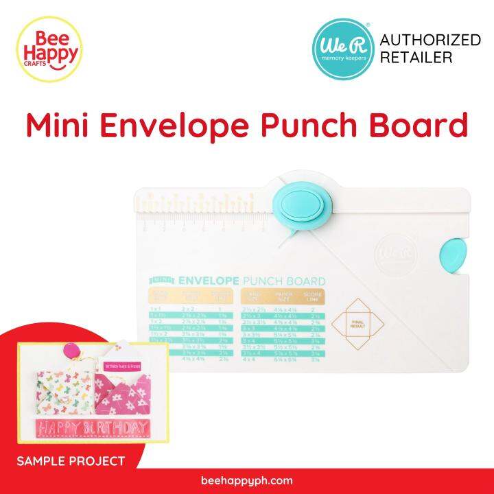 Mini Envelope Punch Board We R Memory Keepers | Lazada PH