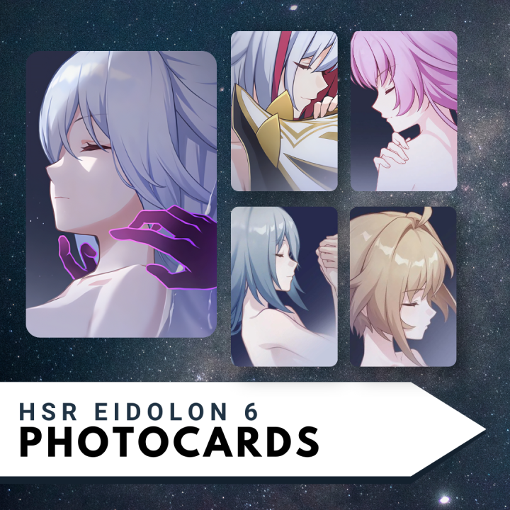 [500gsm] Honkai: Star Rail Eidolon 6 Photocard | Lazada PH