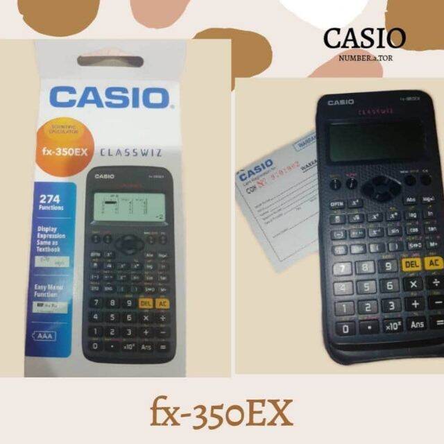 Scientific Casio Calculator Fx350ex 350ex FX-350EX | Lazada PH