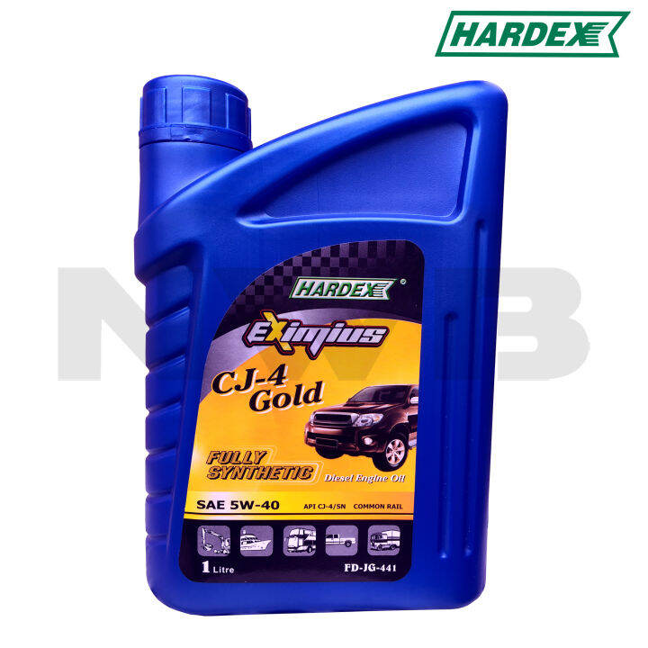 Hardex EXIMIUS 5W-40 Fully Synthetic Diesel Engine Oil (Liter) | Lazada PH