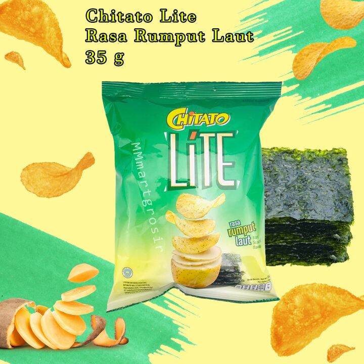 Chitato lite / Snack Citato / Rasa Rumput Laut / 35 g | Lazada Indonesia