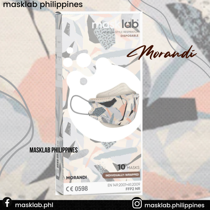 masklab : MIRANDI : KF94 RESPIRATOR 2.0 ( BOX OF 10 PCS , INDIVIDUALLY-WRAPPED ) | Lazada PH