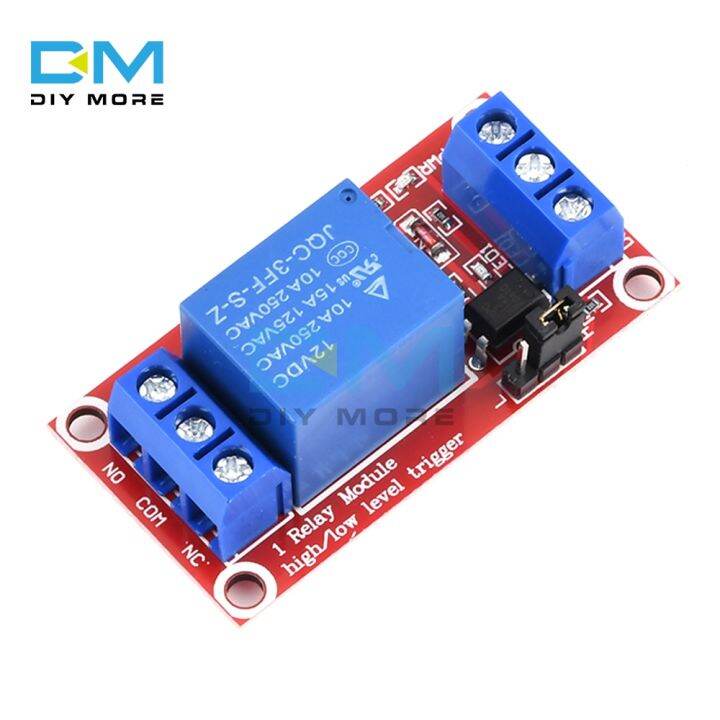 ☸ One 1 Channel 5V 12V 24V Relay Module Board Shield With Optocoupler ...
