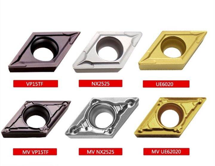 เม็ดมีด Inserts DCMT DCMT11T304 - DCGT DCGT11T304 เม็ดD11 มุม04 หน้า ...