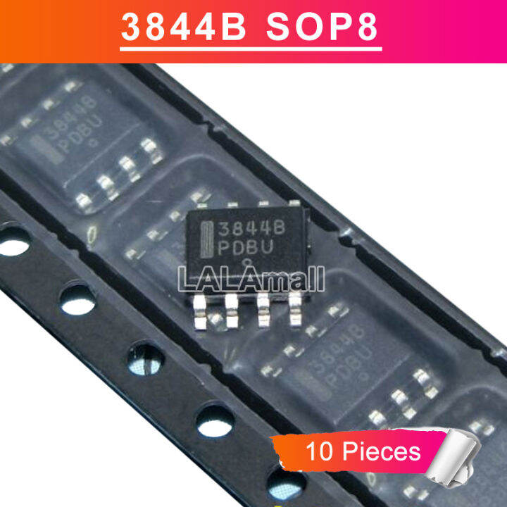 10pcs 3844B SOP8 UC3844B SOP-8 UC3844 SMD High Performance Current Mode ...