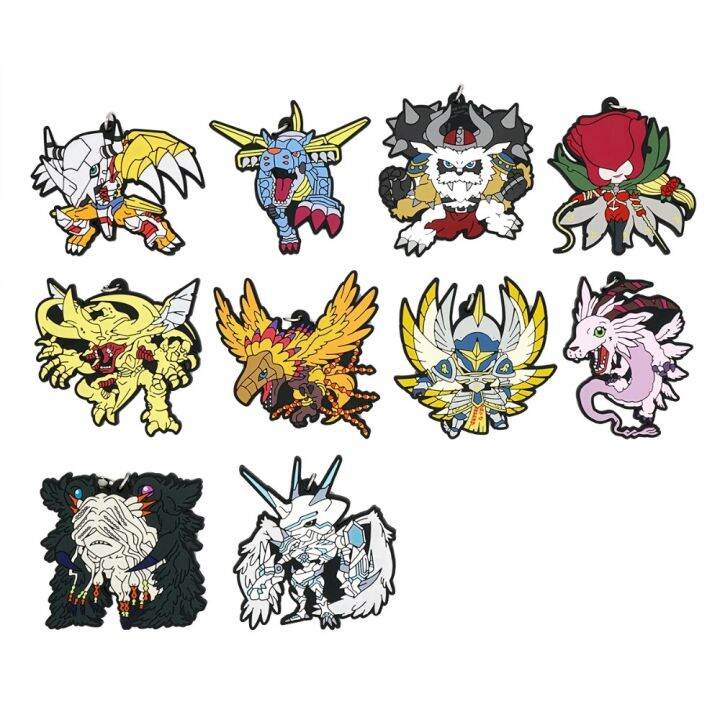 {MONSTER Keychain} Digimons Anime Digital Monster WarGreymon ...