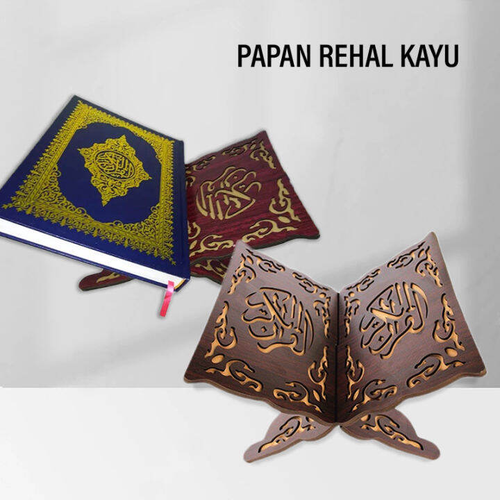 Kedudukan AI-Quran Kukuh Papan Rihal Ehome PAPAN REHAL KAYU/rehal meja ...