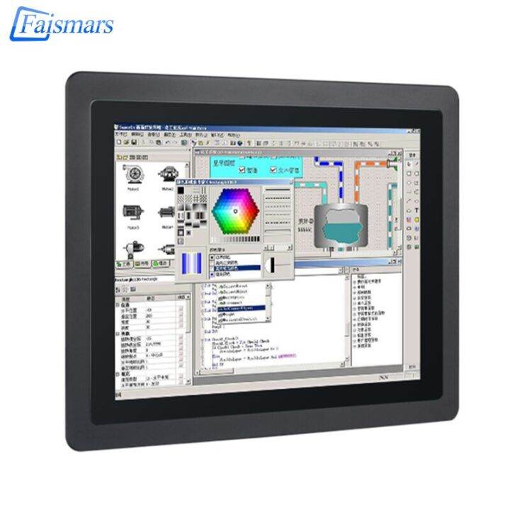 Capacitive Touch Gaming Computer Monitor PC Display Front Flat With DVI ...