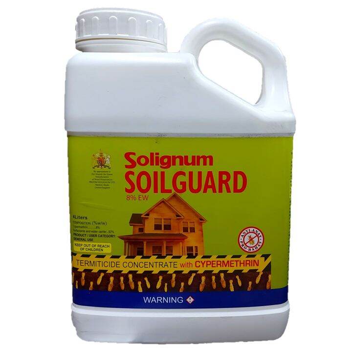 Solignum Soilguard Termicide Concentrate for Termite Control - 4L ...