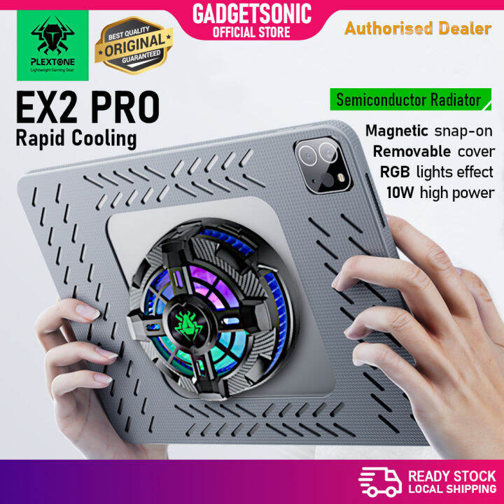 Plextone EX2 Pro Tablet Pad Cooler Semiconductor Radiator Mobile Gaming ...