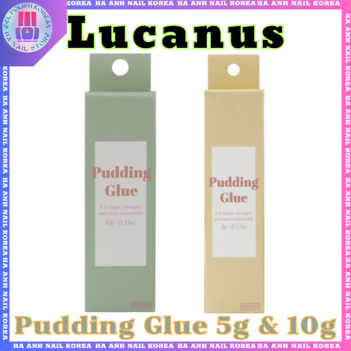 "Pudding Glue Lucanus" : Keo dán móng tay nghệ thuật Lucanus Hàn quốc ...