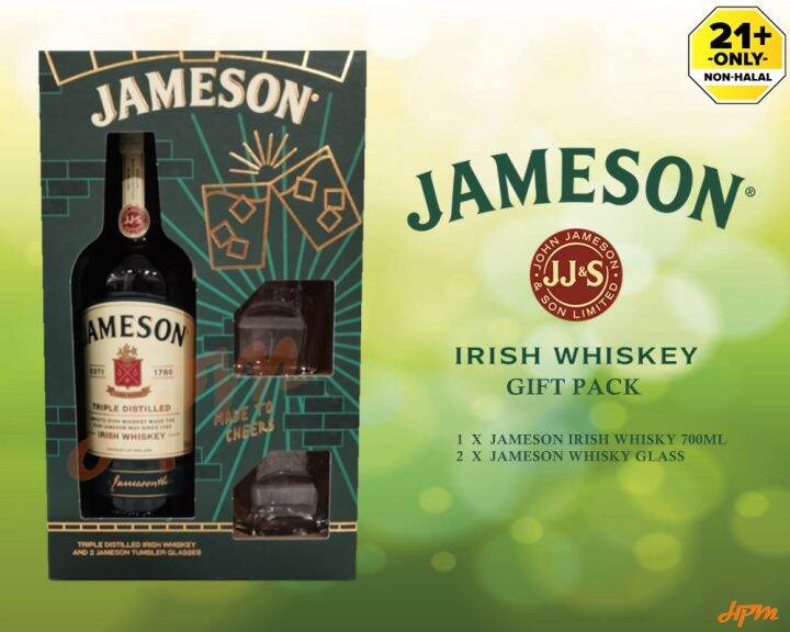 Jameson Irish Whisky Gift Pack | Lazada