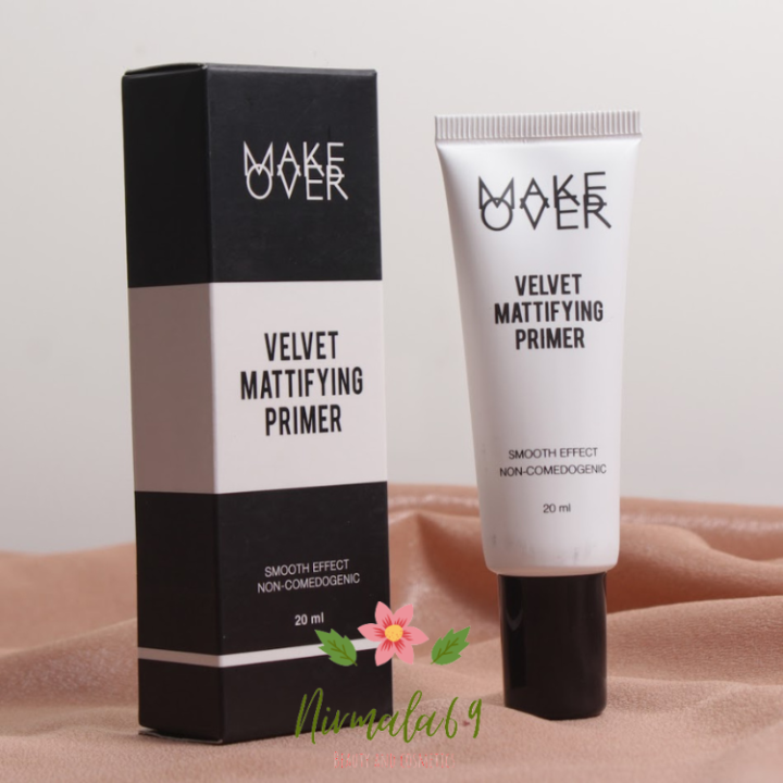 Make Over VELVET MATTIFYING PRIMER SMOOTH EFFECT NON-COMEDOGENIC 20 ml ...