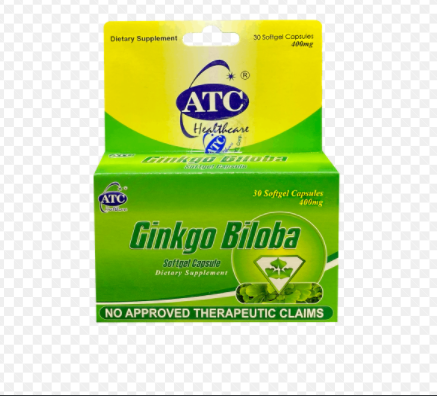 ATC HEALTH Ginkgo Biloba SoftgelCapsule 400mg 30 pcs | Lazada PH