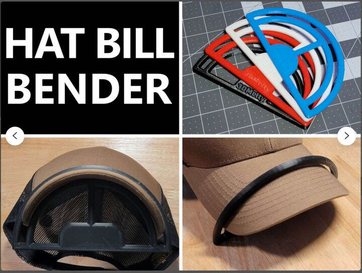 Hat Bill Bender - Baseball Cap Brim Curver Shaper tough bender | Lazada PH