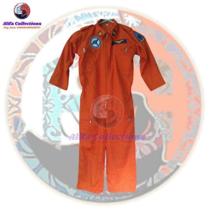 Wearpack Anak Baju Profesi Pilot Anak Kostum Karnaval Coverall Warna ...