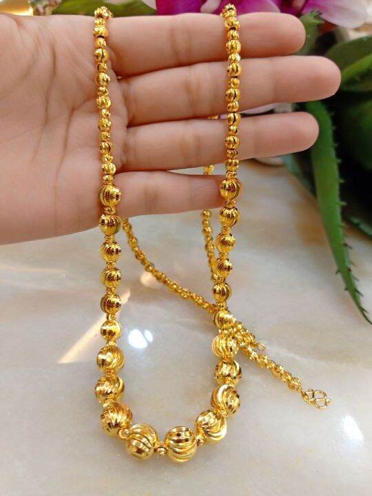 RANTAI LEHER DATIN EMAS SUASA 375 / 18K | Lazada