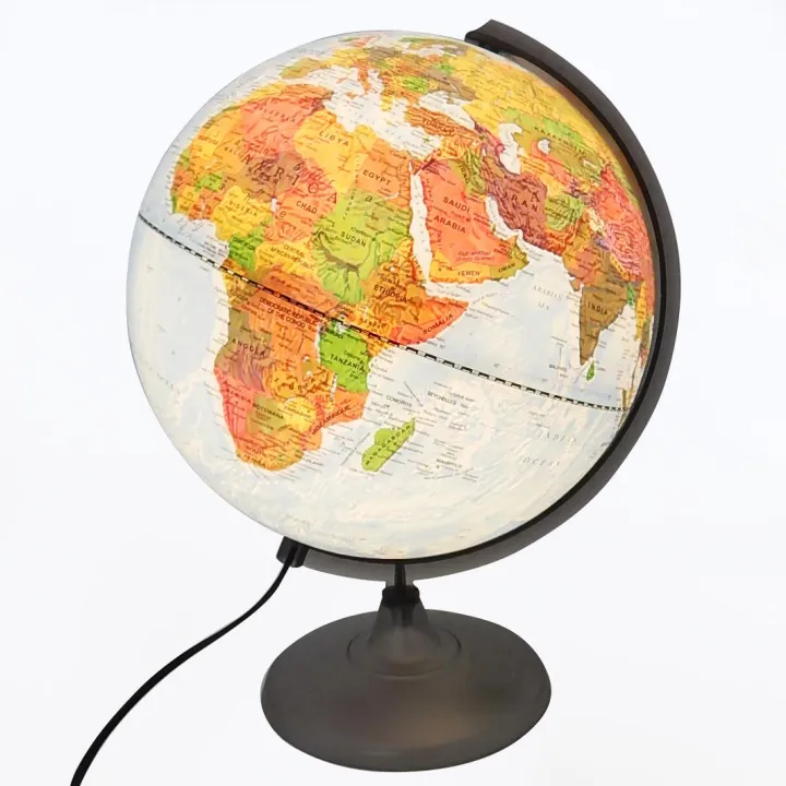 Dual- Cartography Illuminated Globe (2 in 1) | Lazada.co.th