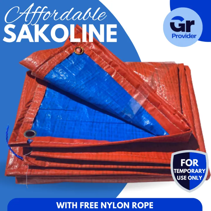 PRESYONG MABABA 8x3ft HIGH QUALITY SAKOLINE 100% Waterproof Trapal for ...