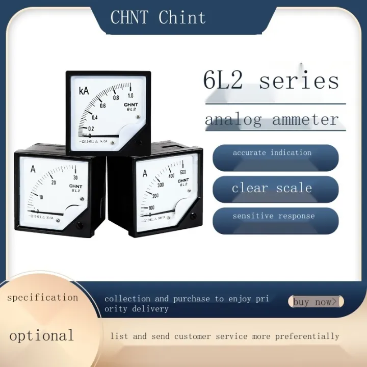 Chint 6 L2 - V L2 - A 400/5 A600/5 A200 Ac Ammeter Voltmeter 450 V / 5 ...