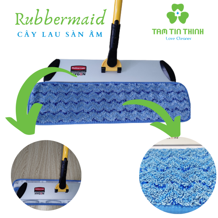 Miếng lau sàn thay thế 64cm hoặc 53cm Rubbermaid Dust mop Q411 Q410 USA | Lazada.vn