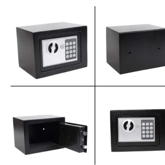 Digital Electronic Safe Box Small Home Office Security Safe with ...