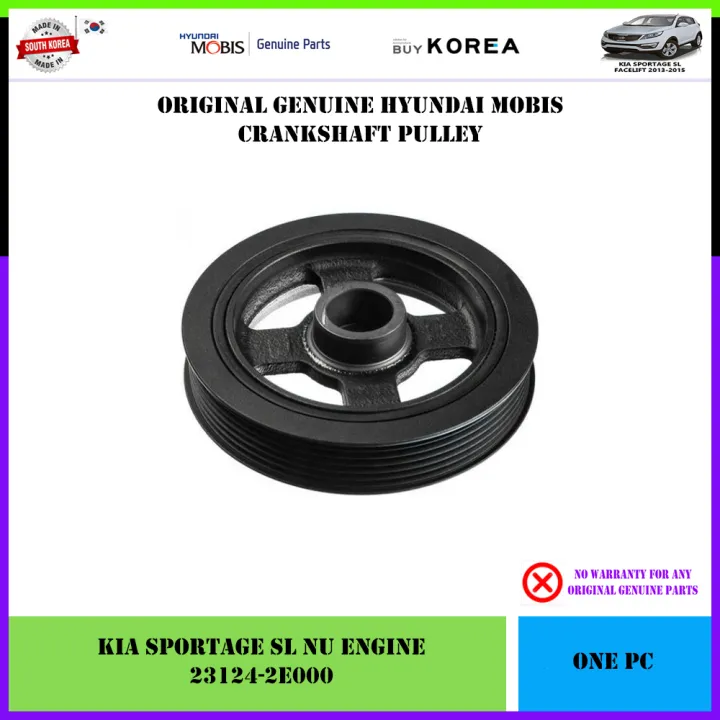 (SL-3) Kia Sportage SL NU Engine 2014-2015 Genuine Hyundai Mobis Crank ...