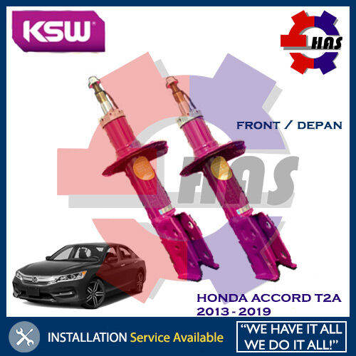 HONDA ACCORD T2A 2013-2019 KSW Shock Absorber (Gas) Purple FRONT | Lazada