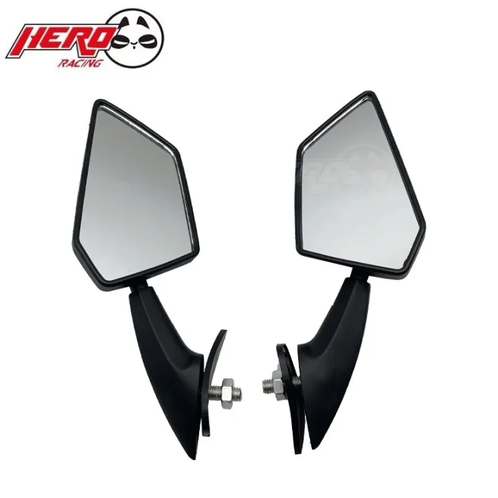 HMA Side Mirror Clear Mirror Short Stem Ninja 8MM Made IN Thailand ...