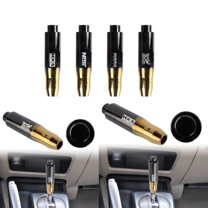 🔥2022 NEW ARRIVAL🔥GOLD BLACK 15CM MOMO NOS HKS BRIDE AUTO GEAR KNOB ...