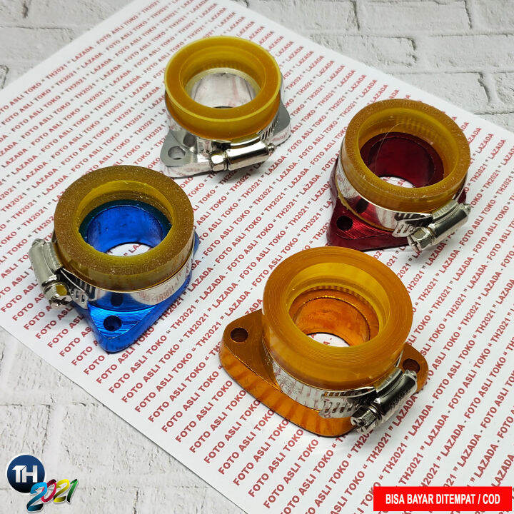 Manipol pe 28 intek intake manipul maniful manifold teflon karbu pe pwk 28 26 thunder megapro ...