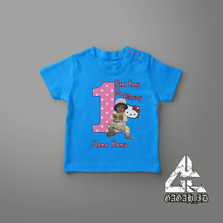 kaos Ultah Kaos ulang tahun , tambah nama / Tambah poto / Baju ultah ... kaos Ultah Kaos ulang tahun , tambah nama / Tambah poto / Baju ultah ...