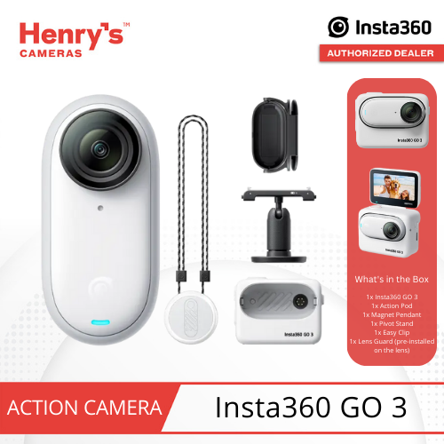 INSTA360 GO 3 64GB 128GB ACTION CAMERA - HENRY'S CAMERAS | Lazada PH