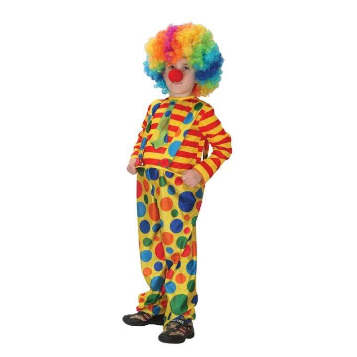 Baby Fourth Couture Amusing Rainbow Clown Costume for Kids | Lazada PH