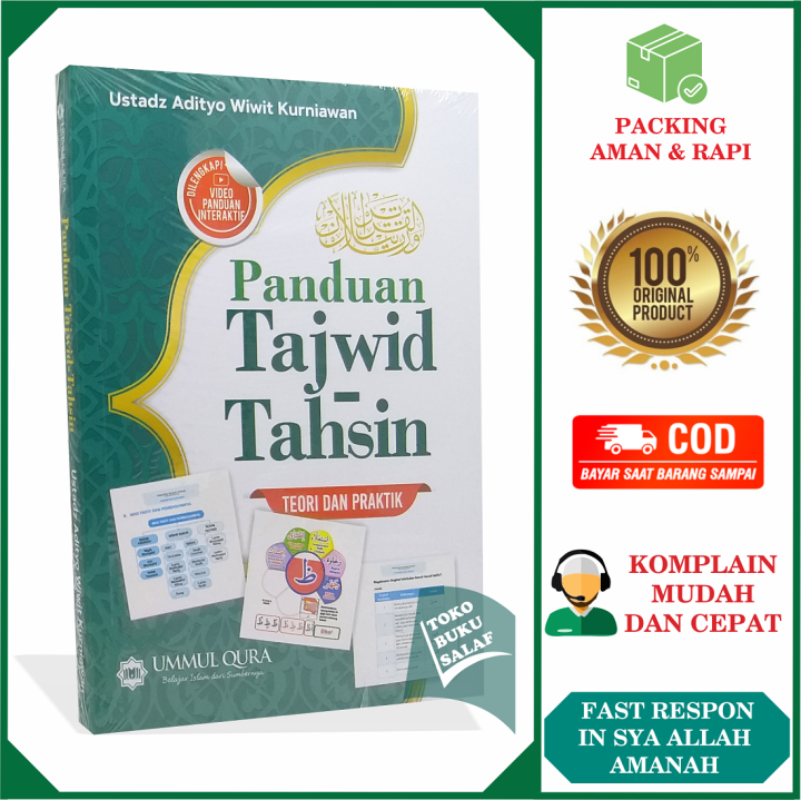 Panduan Tajwid Tahsin Teori Dan Praktik Karya Ustadz Adityo Wiwit Kurniawan Dilengkapi Video ...