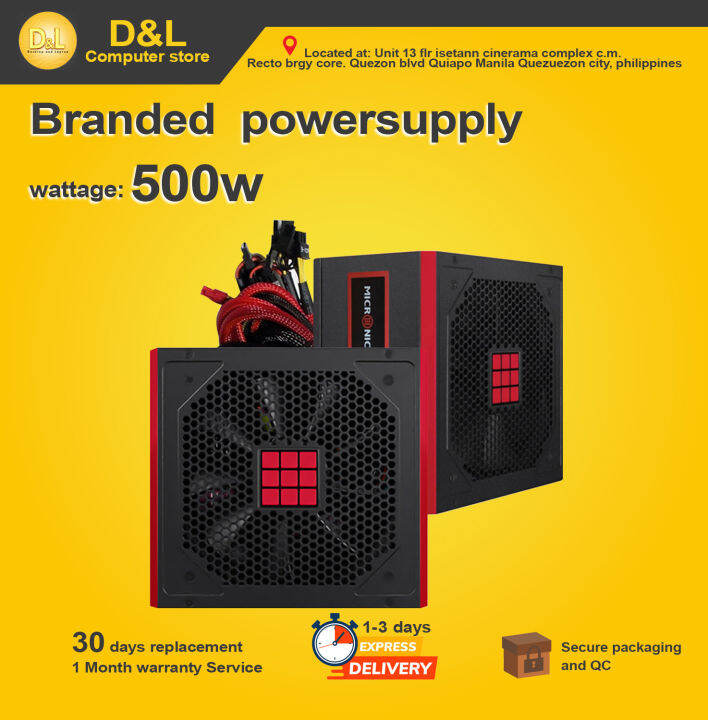 BRANDED PC power supply psu [REFURBISHED | Lazada PH