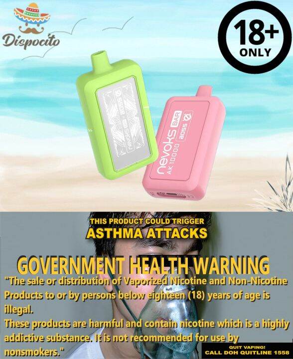 NEVOKS X BOSS AK10000 P.C DISPO POD ORIGINAL | Lazada PH