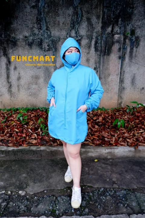 Unisex Windbreaker PPE Jacket with face mask [Funcmart General ...