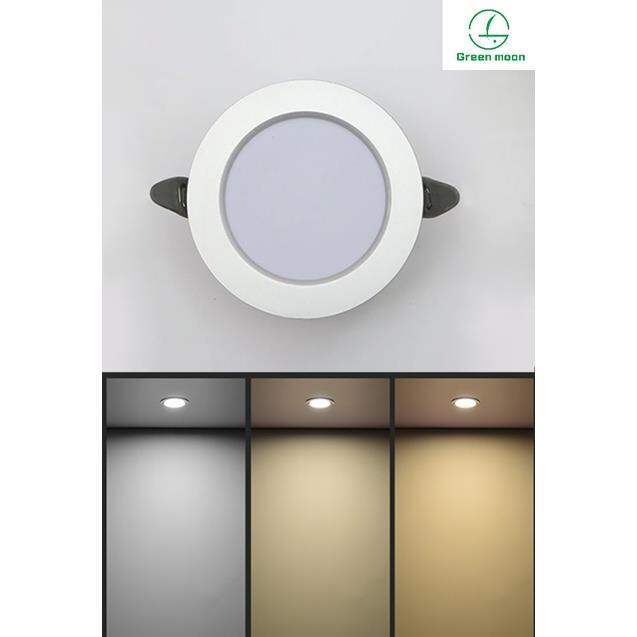 Green Moon LED Downlight Recessed Pin Lights Panel Ceiling Light 3 ...