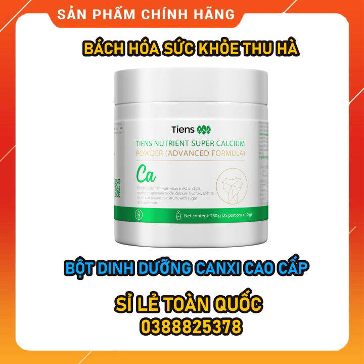Tiens Nutrient Super Calcium Powder - Bột dinh dưỡng Canxi cao cấp cải ...