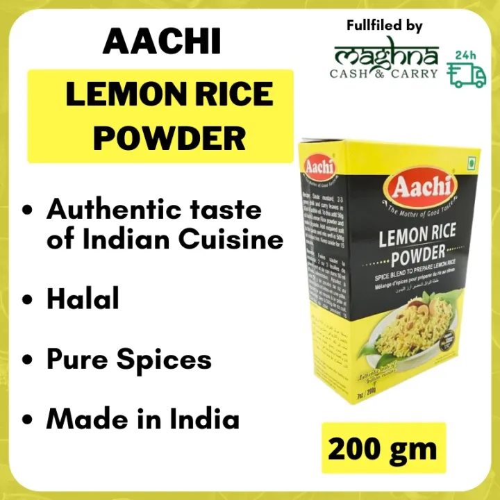 Aachi Lemon Rice Powder - 1 Pack (200g) | Lazada