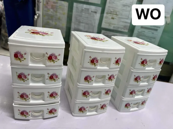 WHITE FLORAL MINI DRAWER | Lazada PH