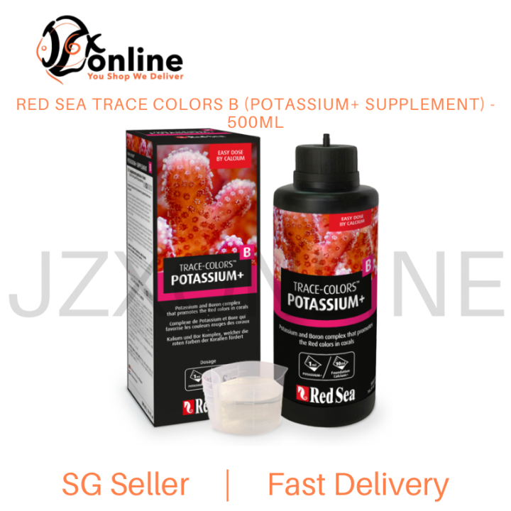 RED SEA Trace Colors B (Potassium+ Supplement) - 500ml | Lazada Singapore