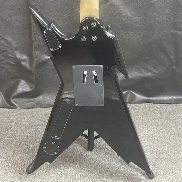 Flying V Strange Shape Electric Guitar With Razorback Dimebag Floyd ...