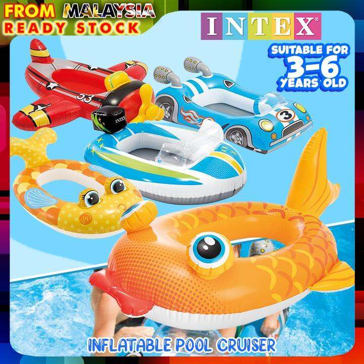 INTEX 59380 (NP12) 5 Design Inflatable Swimming Pool Cruiser Cute ...