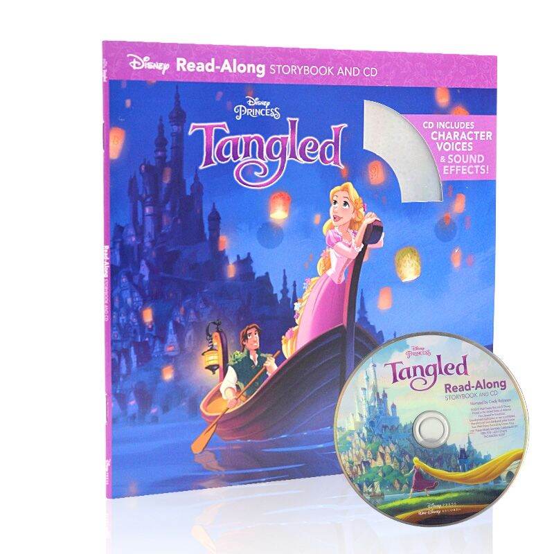 เจ้าหญิงดิสนีย์ Tangled CD อ่านหนังสือสำหรับเด็ก | Lazada.co.th