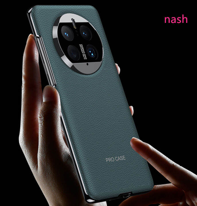 Huawei เมท50 Pro Mate 40 Pro Mate กันกระแทกเคลือบอิเล็คโทรเพลทหนังปกป้อง30เลนส์มืออาชีพไม่ติดรอย ...