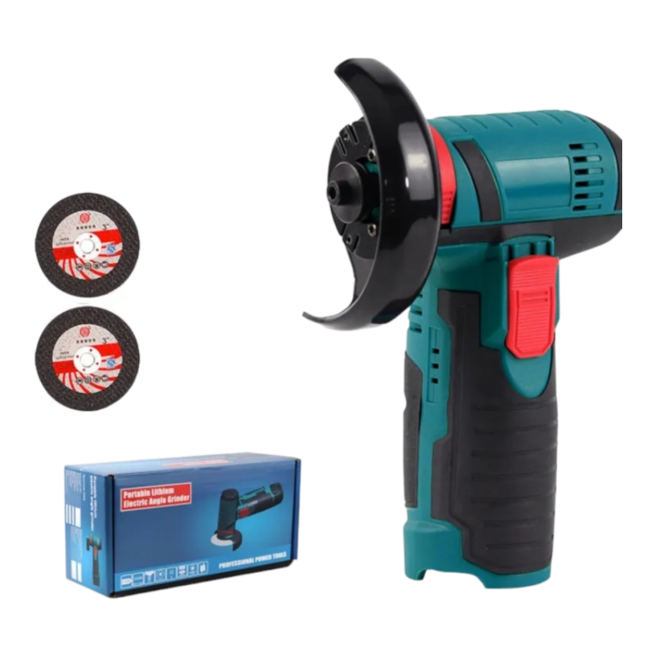 MGS 12V Mini Angle Grinder with Rechargeable Lithium Battery Cordless ...